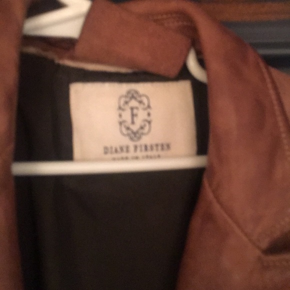 diane firsten | Jackets & Coats | Plush Leather Jacket | Poshmark